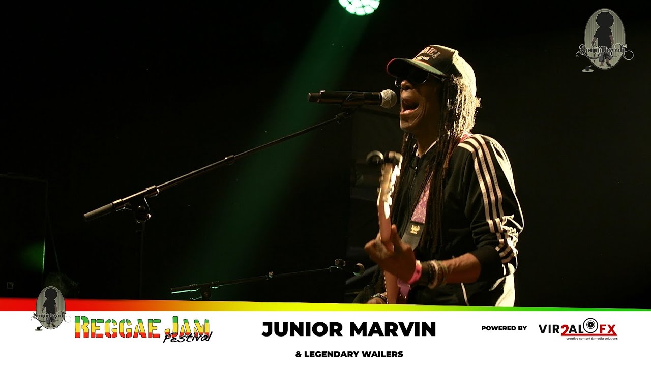 JUNIOR Marvin and the Legendary Wailers LIVE at Reggaejam 2023 - YouTube