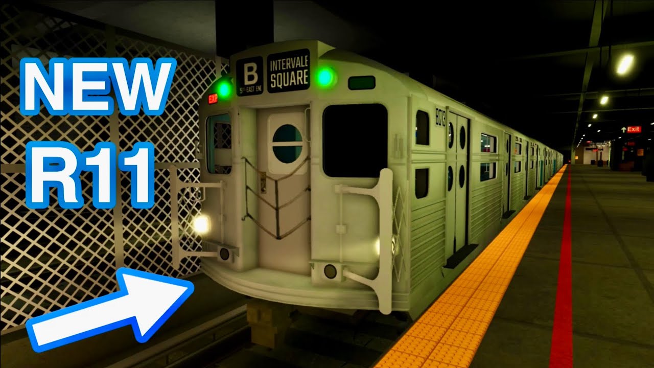Roblox | PTA Subway: Fifth Av Lines - New R11 - YouTube