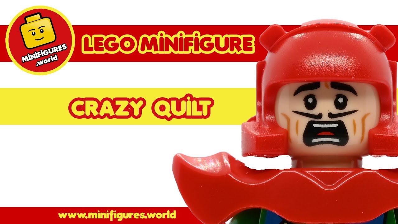 🤪 LEGO minifigure: Crazy Quilt (sh454) 🤪 [BATMAN MOVIE] - YouTube
