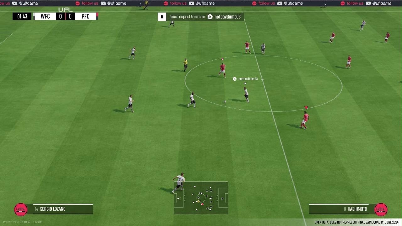 My First Game on the UFL Open Beta! Finesse Shot City? - YouTube