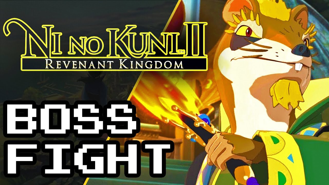 NI NO KUNI 2: Mausinger Boss Fight - YouTube