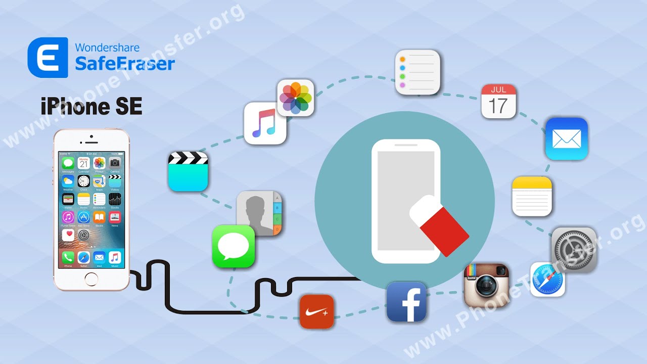 How to Format iPhone SE Permanently - iPhone SE Format - YouTube