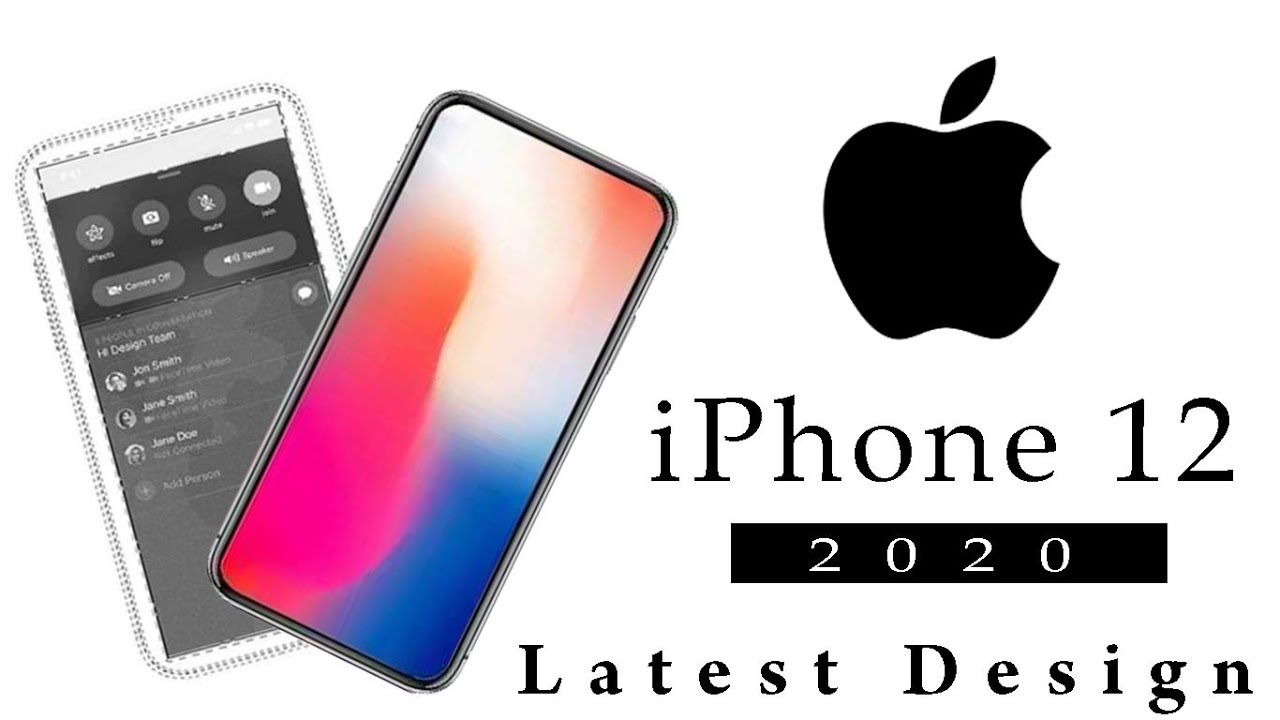 Apple Iphone latest Official Design Patent launching in 2020 - YouTube