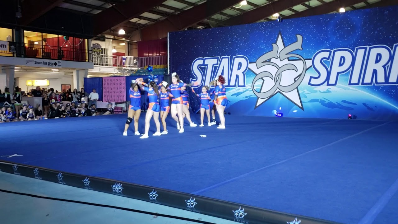 Cheer Destiny Allstars 2018-2019 Star Spirit Productions - YouTube