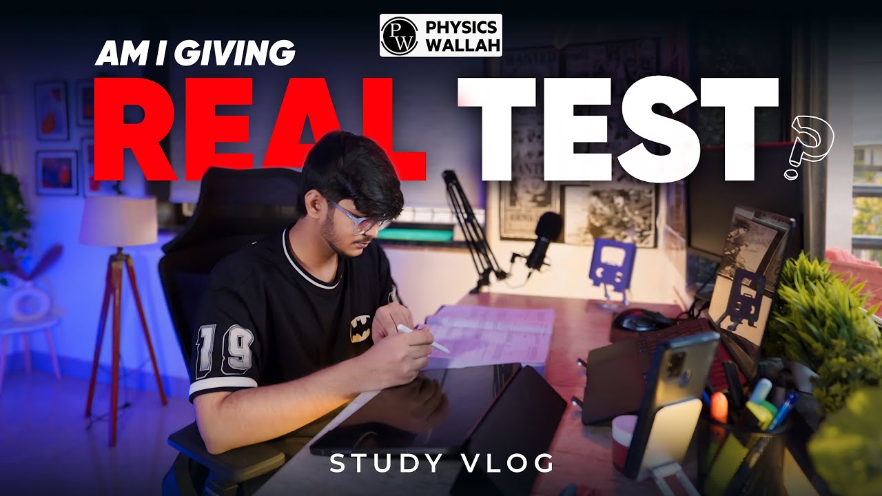 GIVING PW REAL TEST *OFFLINE* ? | MY PLAN FOR FULL SYLLABUS TEST! #NEET ...