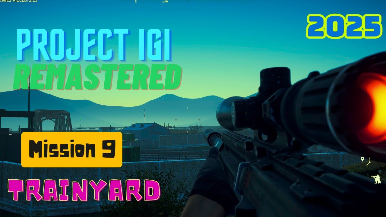 Project IGI Remastered | Mission 9 | Trainyard | HD 1080P - YouTube