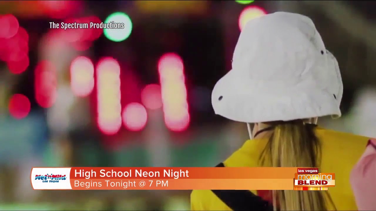 High School Neon Night! - YouTube