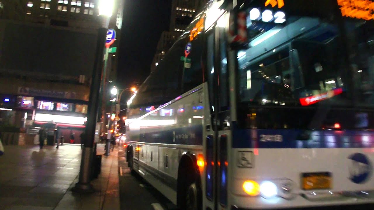 MTA New York City Bus 2011 Prevost Car x3-45s 2418 & 2471 On The x1 ...