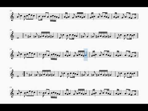 AH YANDIM BEN ALLAHIM- İZEL &  ERCAN SAATÇİ -KEMAN NOTALARI