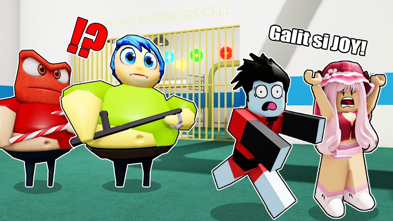 Kinulong kami ni JOY na TABACHOY | Escape Inside Out | Roblox Tagalog ...