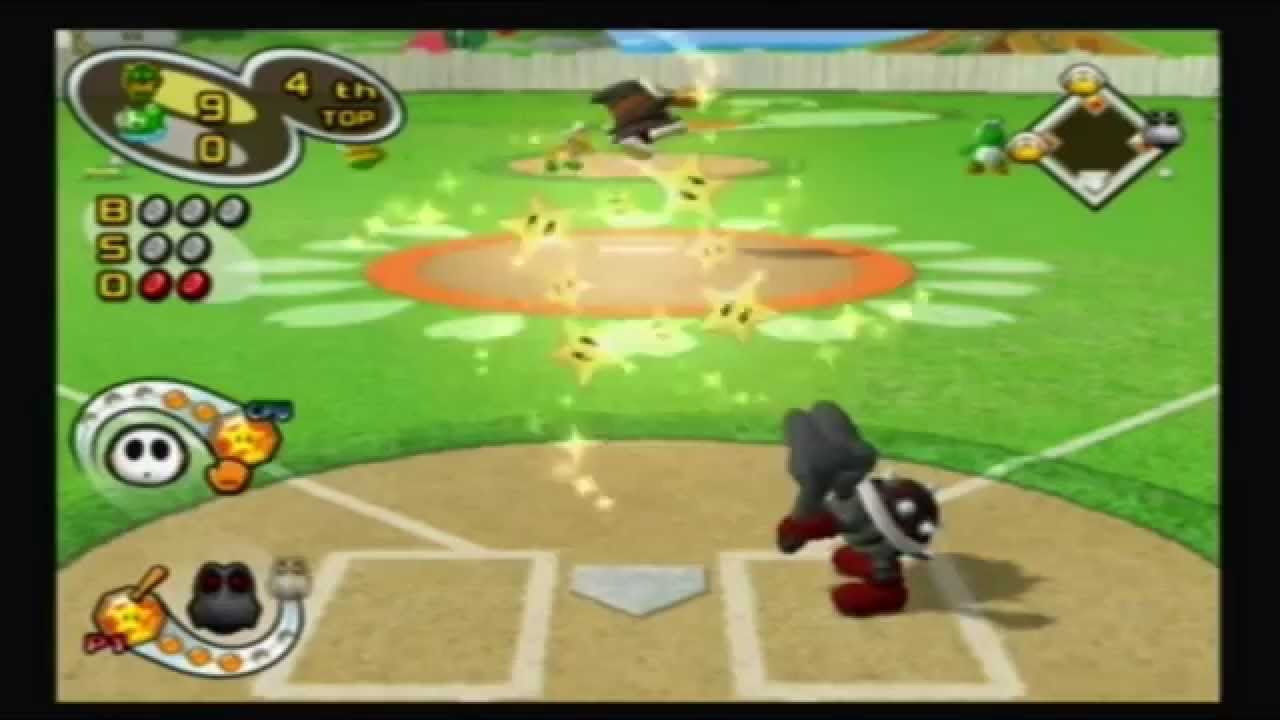 Mario Superstar Baseball - Challenge Mode - Bowser (Part 1) - YouTube