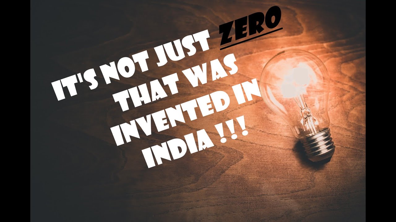 Great inventions done in India that changed the world - YouTube