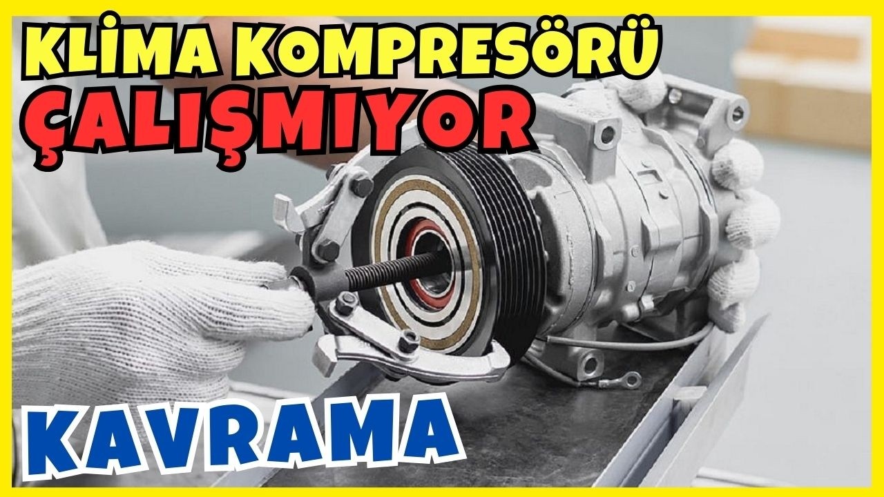 OTO KLİMA KOMPRESÖRÜ KAVRAMASI NASIL ÇALIŞIR? - YouTube
