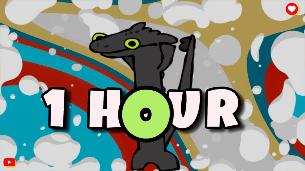 Toothless Dance 1 Hour ( NEW VERSION ) 🐉 - YouTube