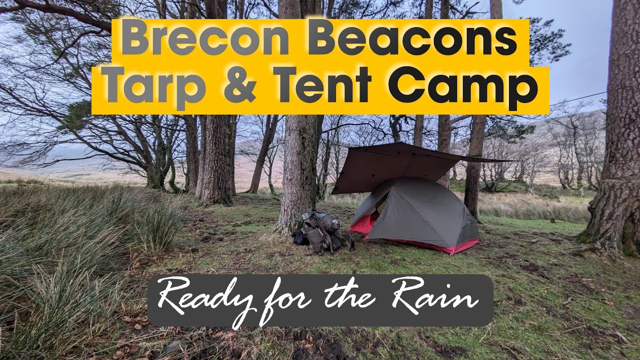 A Rainy Night in the Tent | Brecon Beacons Wild Camping - YouTube