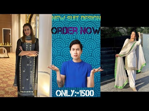 new suit design check out please only 1500 Instagram viral suit # ...