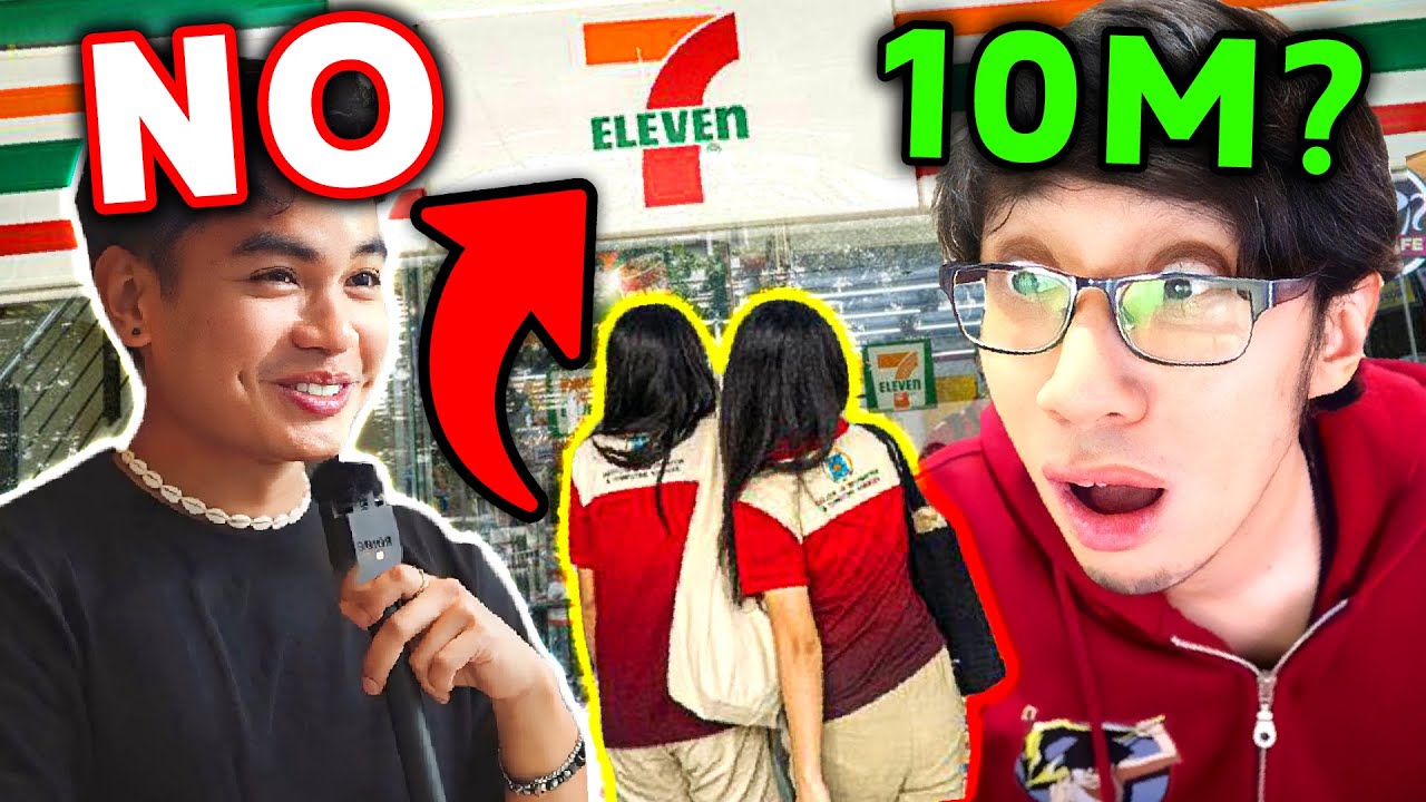 10 Million Pesos UUWI KA PINAS? Students Napahiya sa 7-11, Tuli Ka Na ...