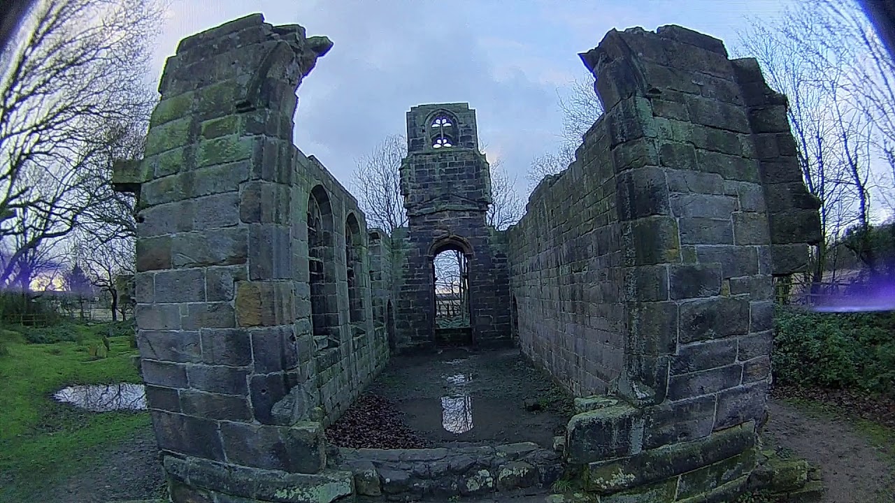 Lydiate St Catherines Chapel with Eachne Wizard x220 and Floss2 drones ...