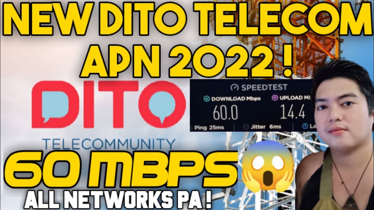 NEW DITO TELECOM APN WITH 60 MBPS INTERNET SPEED ! COMPATIBLE SA LAHAT ...