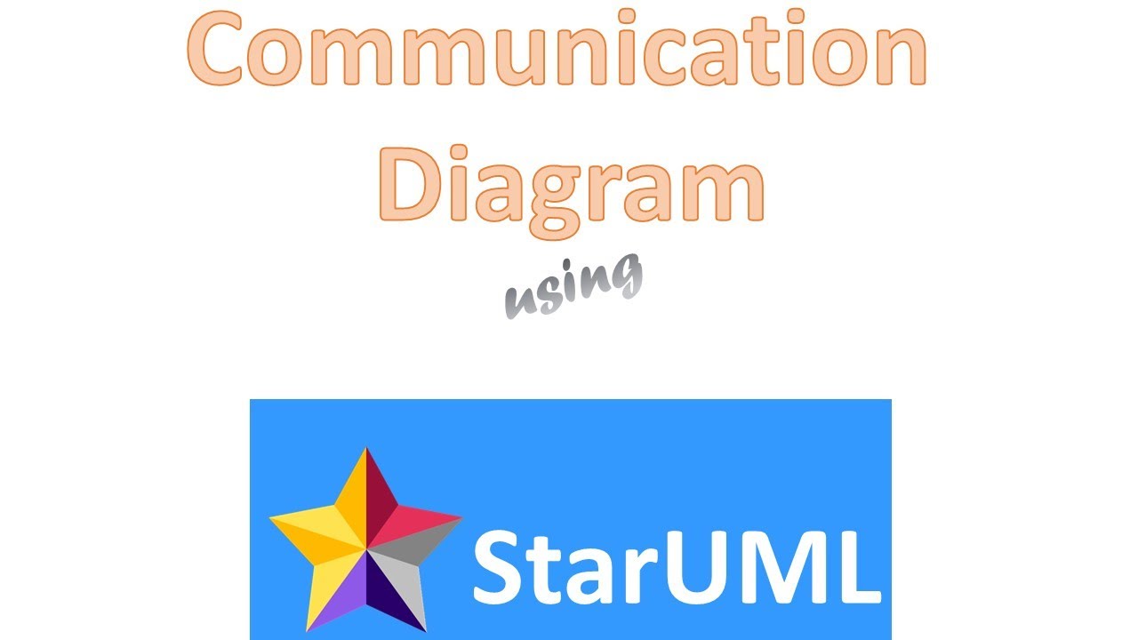 Communication Diagram using StarUML - YouTube