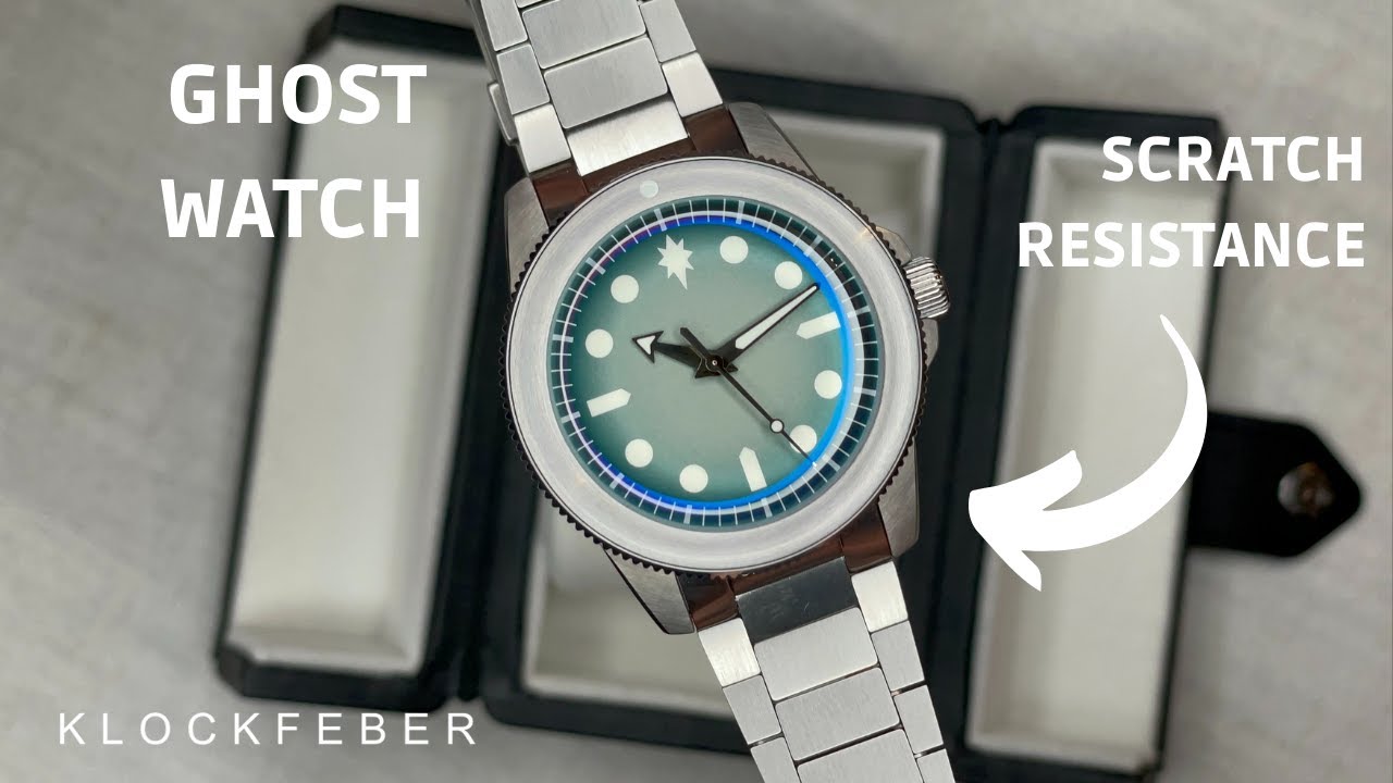 Unboxing the Héron Marinor Ghost Watch: Scratch Test & Watch Review ...