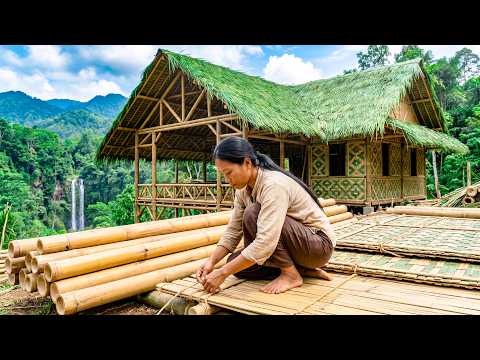 Her Bamboo House Was Destroyed—She Rebuilt It Stronger