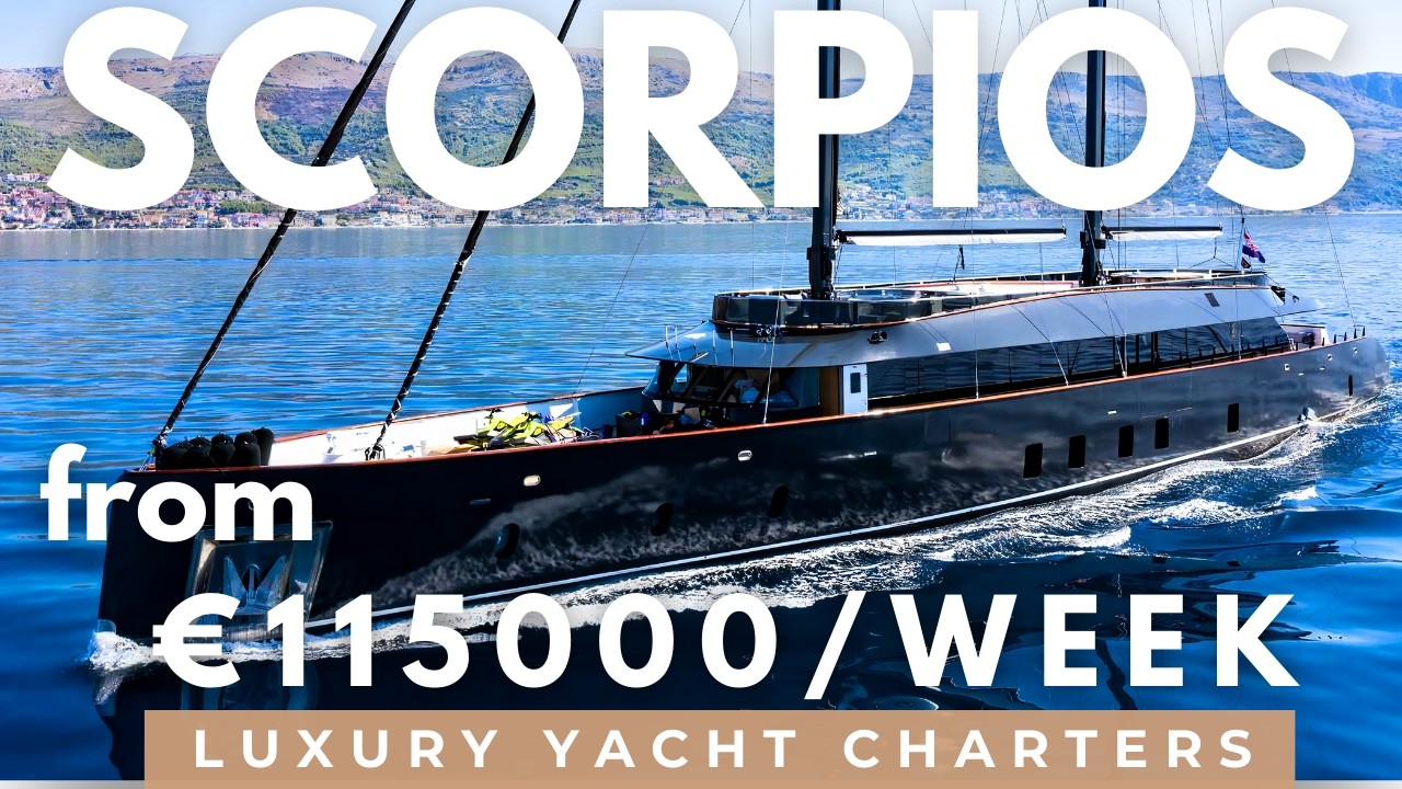 Scorpios ⚓️ Luxury Motor Sail Yacht Charter in Greece, Croatia, & Italy ...