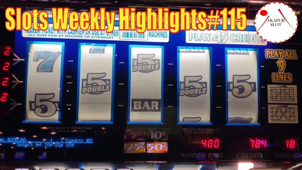 Slots Weekly Highlights#115 for You who are busy★ Double Lucky Strike ...
