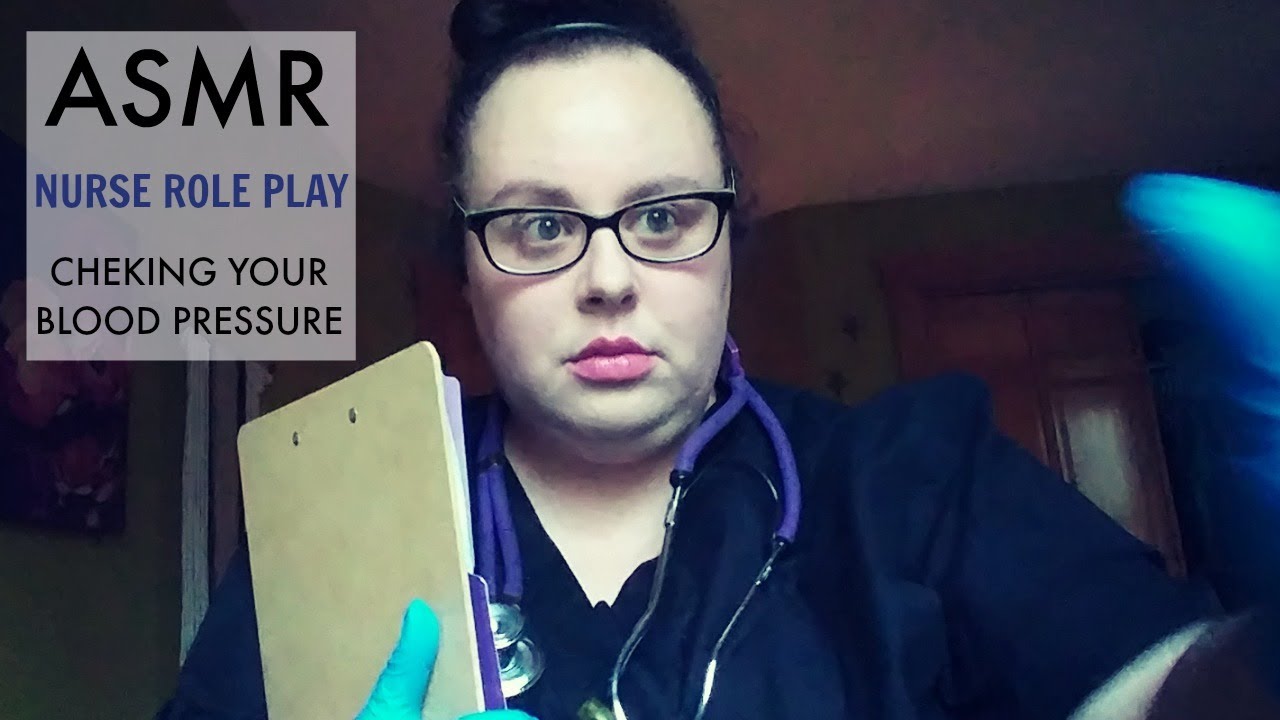 ASMR CARING NURSE 👩‍⚕️ ROLE PLAY | CHECKING YOUR BLOOD PRESSURE 🩺 ️ ...