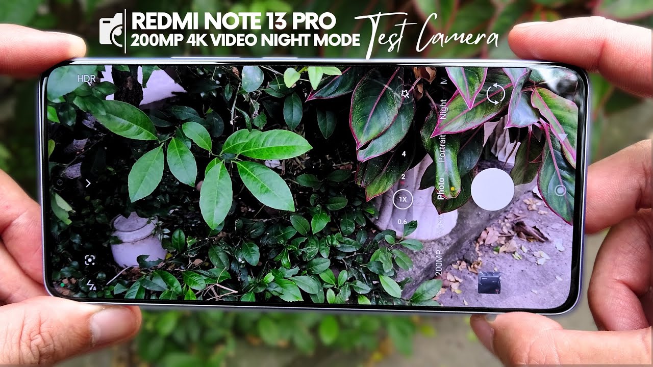 Xiaomi Redmi Note 13 Pro test Camera full features - YouTube