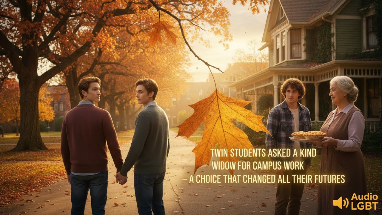 TWIN STUDENTS ASKED A KIND WIDOW FOR CAMPUS WORK — A CHOICE THAT ...
