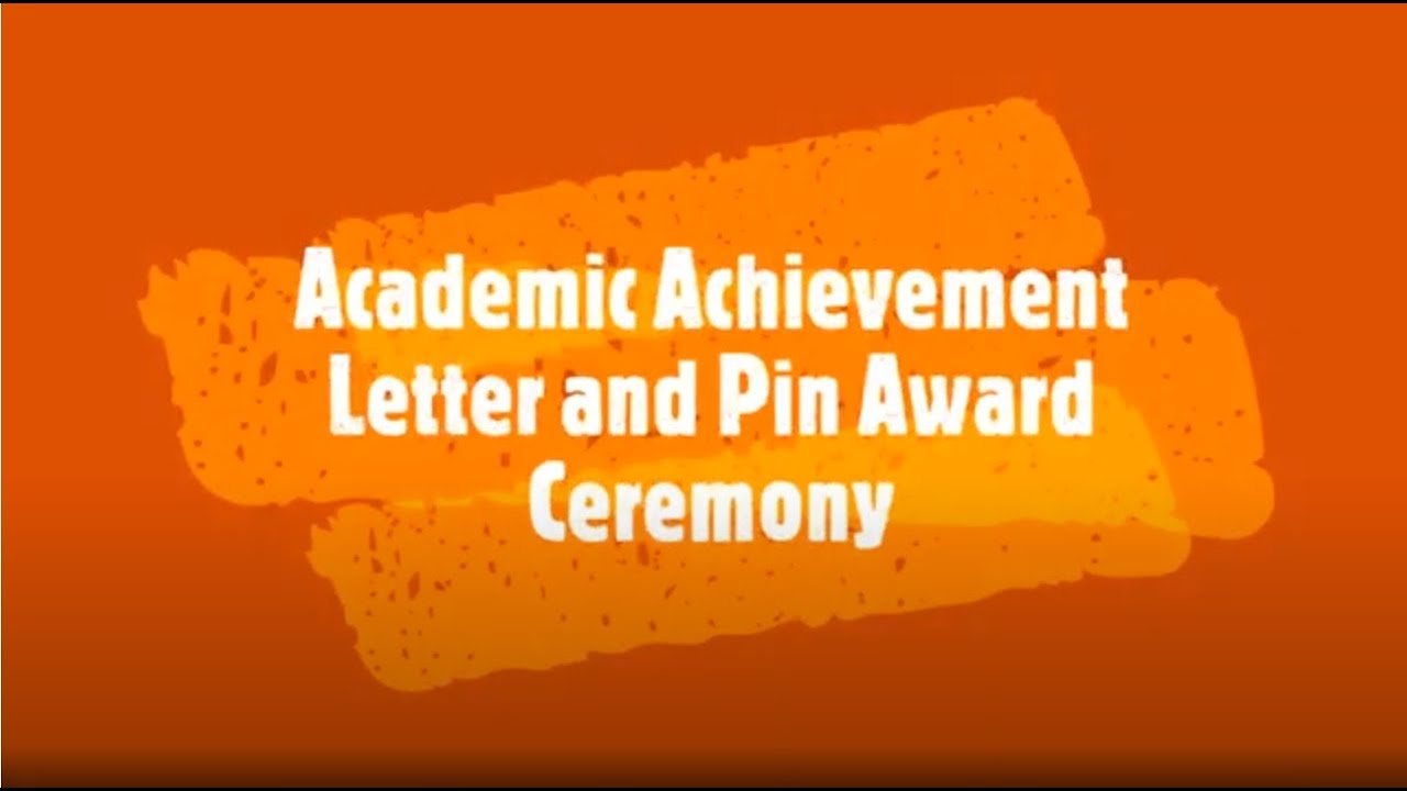 2020 Achievement Letter Ceremony - YouTube