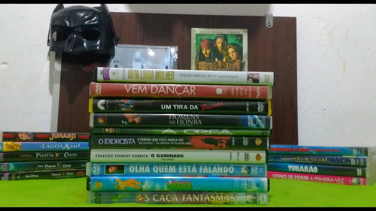 Filmes que marcaram época no SBT (Coleção de Dvd's) - YouTube