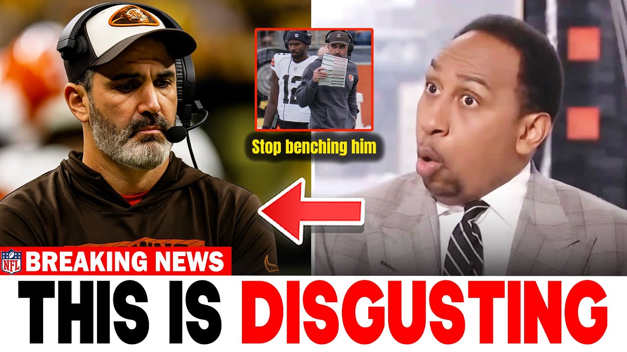 Stephen A Smith DESTROYS Kevin Stefanski For Disrespecting Shedeur ...