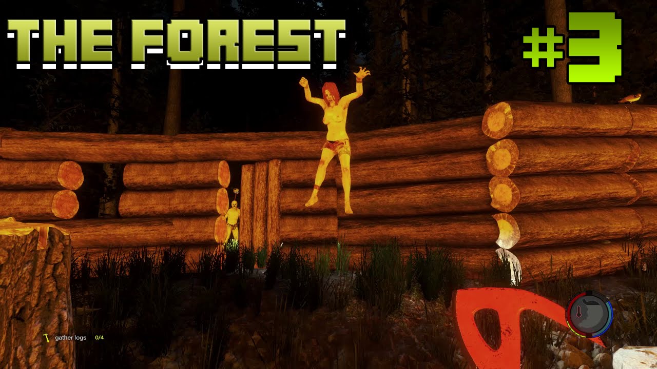 The Forest Gameplay - Alpha Build v0.08b - #3 Possessed Cannibals ...