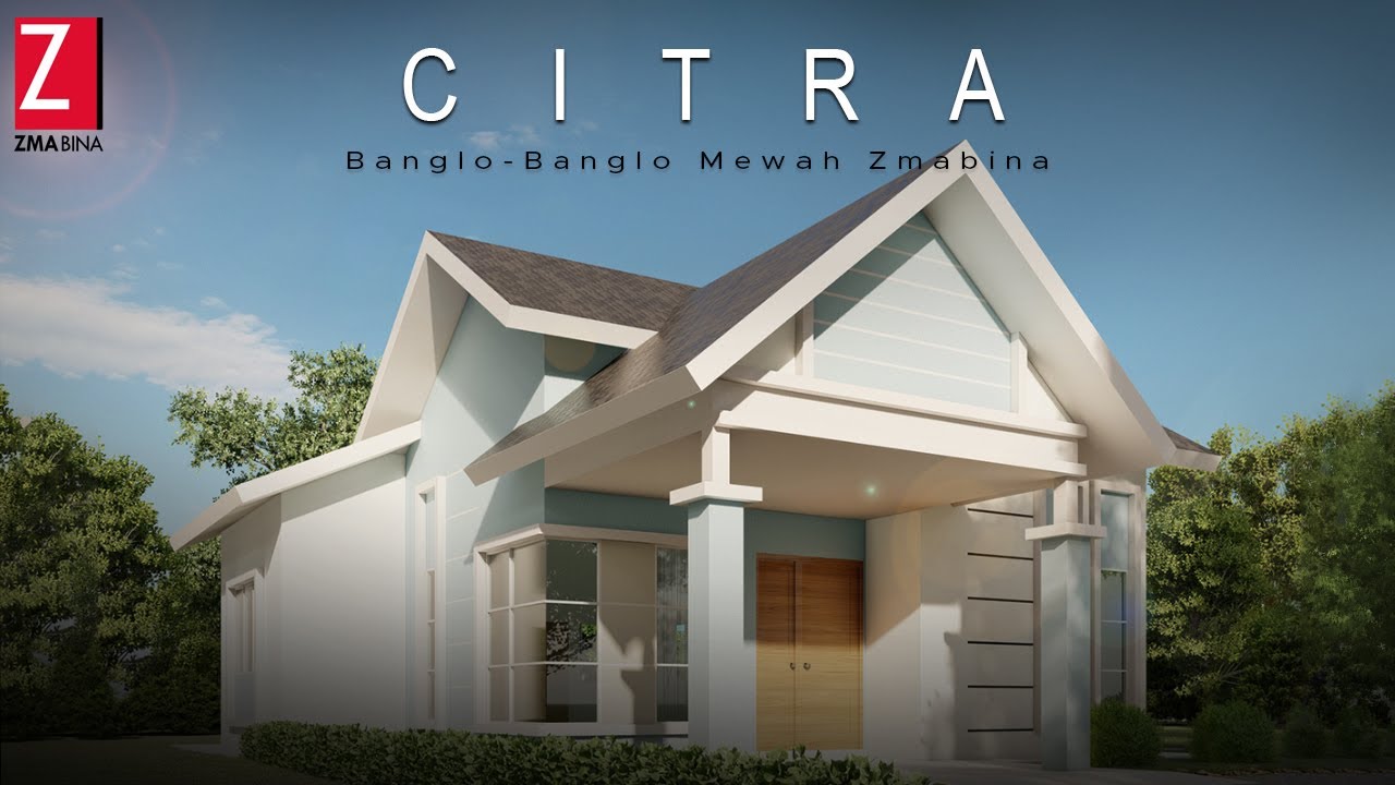 BANGLO MODEN "SIMPLE" 3 BILIK 2 BILIK AIR - YouTube