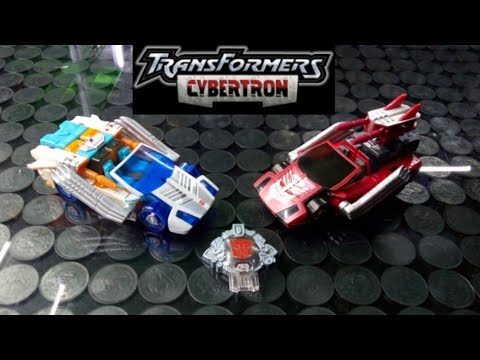 VAGO REVIEW TRANSFORMERS CYBERTRON CLOCKER Y SWERVE EN ESPAÑOL - YouTube