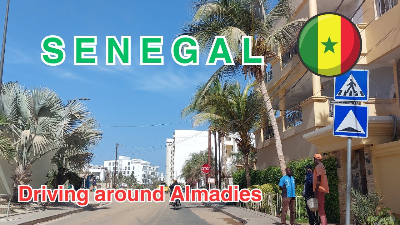 Driving in the neighborhood of Almadies #driving #tour #dakar #senegal ...