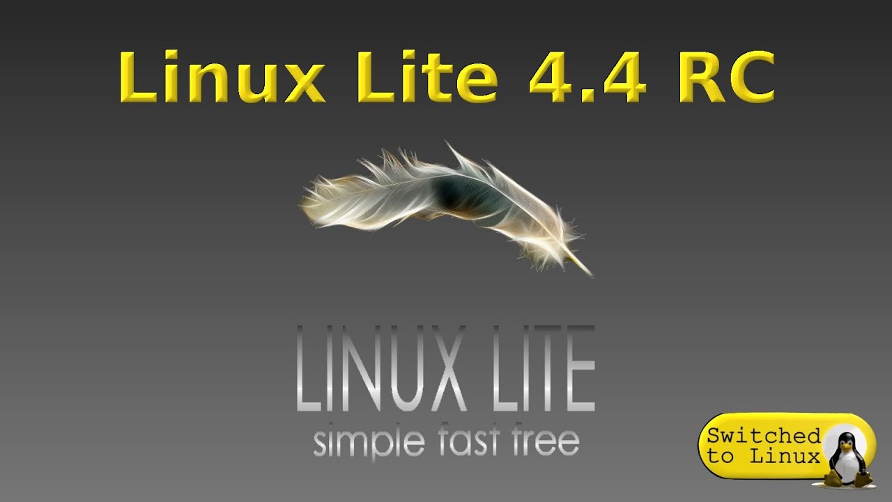 Linux Lite 4.4 RC Introduction - YouTube