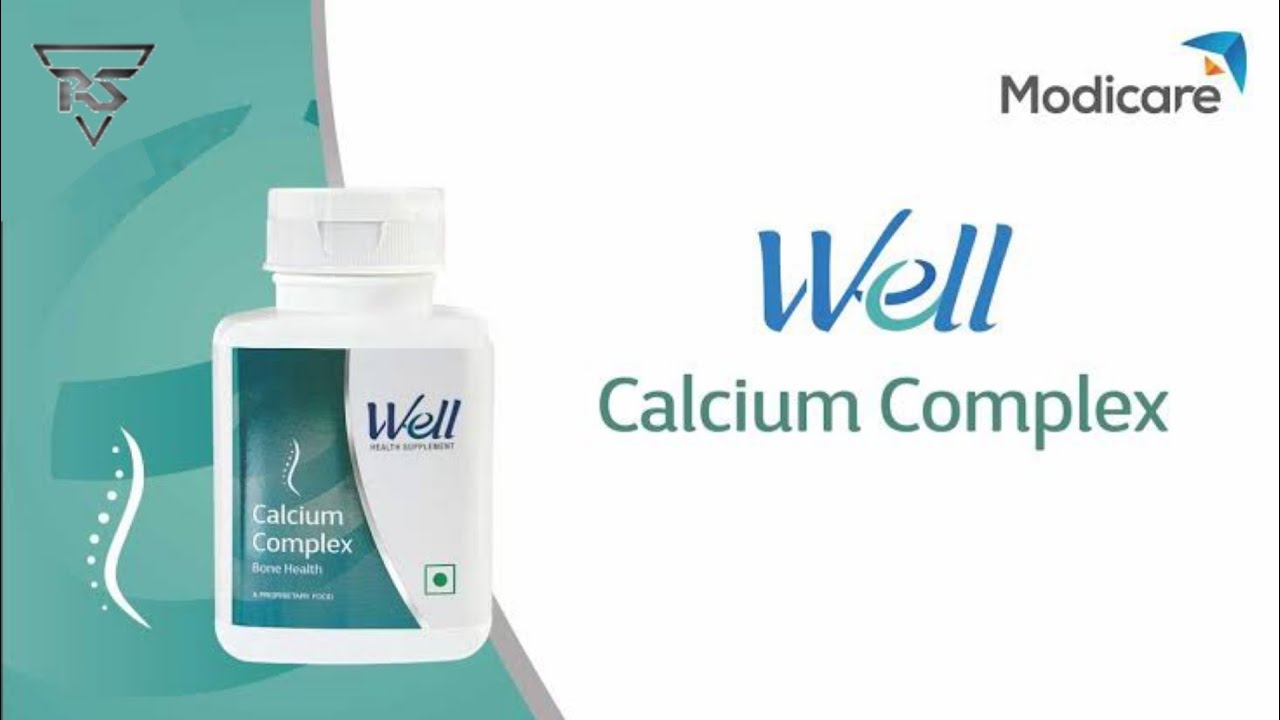 Calcium Complex || Well supplement || Modicare || use of calcium || full detail - YouTube