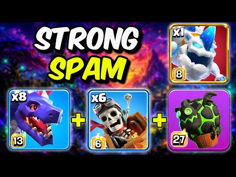 This Lavaloon Puppet Air Spam Overwhelms Bases in Clash of Clans