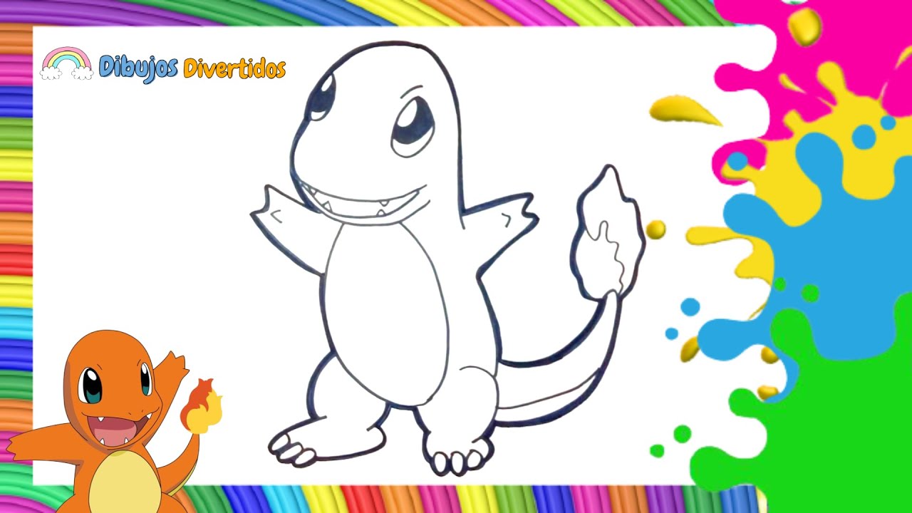 Dibujar un POKÉMON | Charmander | DIBUJOS DIVERTIDOS | Dibujos para ...