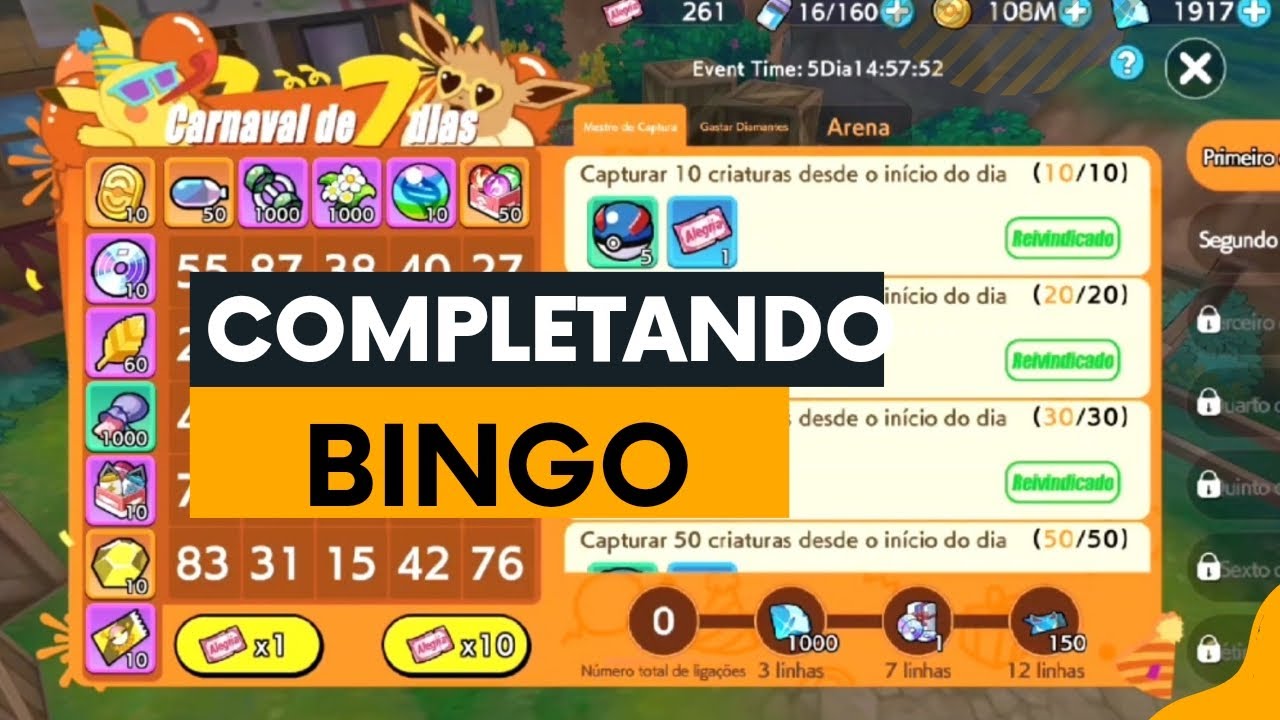 MAIS UM BINGO COMPLETADO / MUNDO ELEMENTAIS/ MONSTRO LENDÁRIOS - YouTube