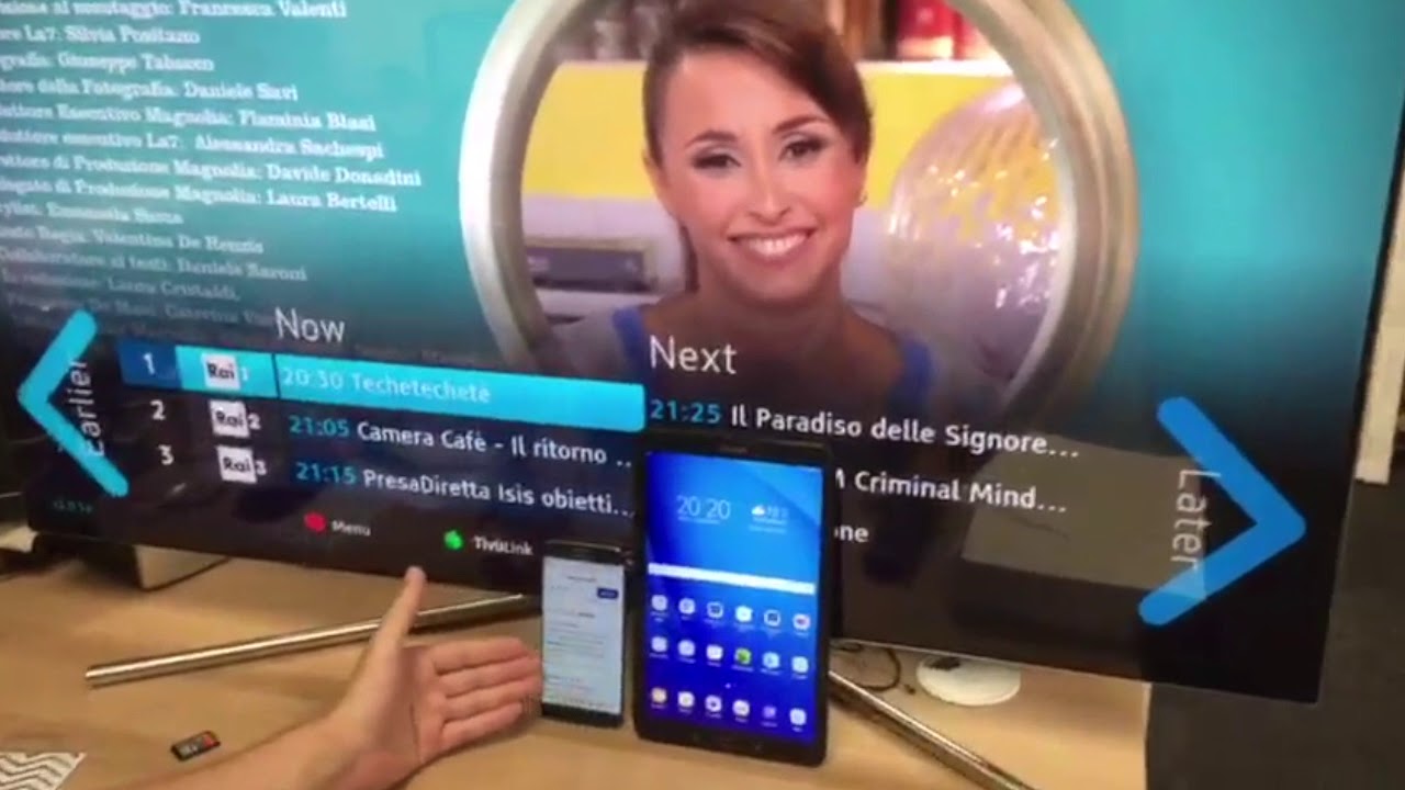 HbbTV Example Multiscreen - YouTube