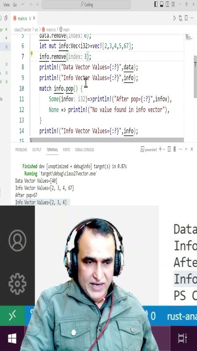 Rust Vector vs Array Reality - Part 2 | Dr. Vipin Classess #drvipinclasses #coding #rust - YouTube