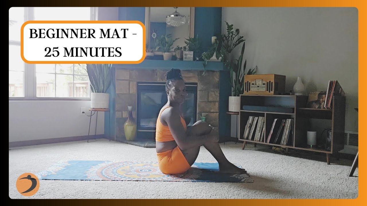 Beginner Mat - 25 minutes - YouTube