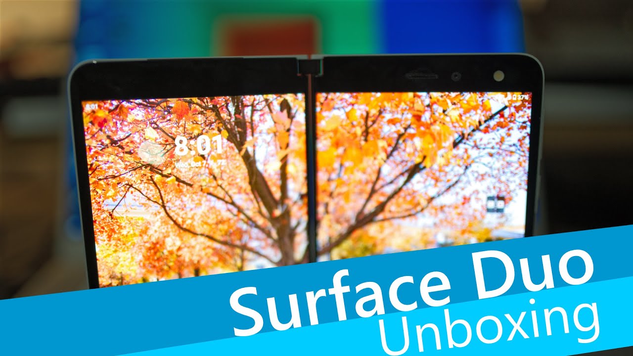 Surface Duo Unboxing | It's About Time - YouTube