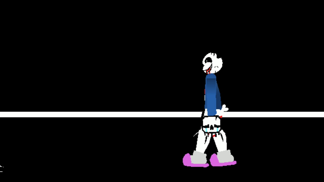 Insanity sans vs Horror sans (Part 2) |Horror Above Level| - YouTube