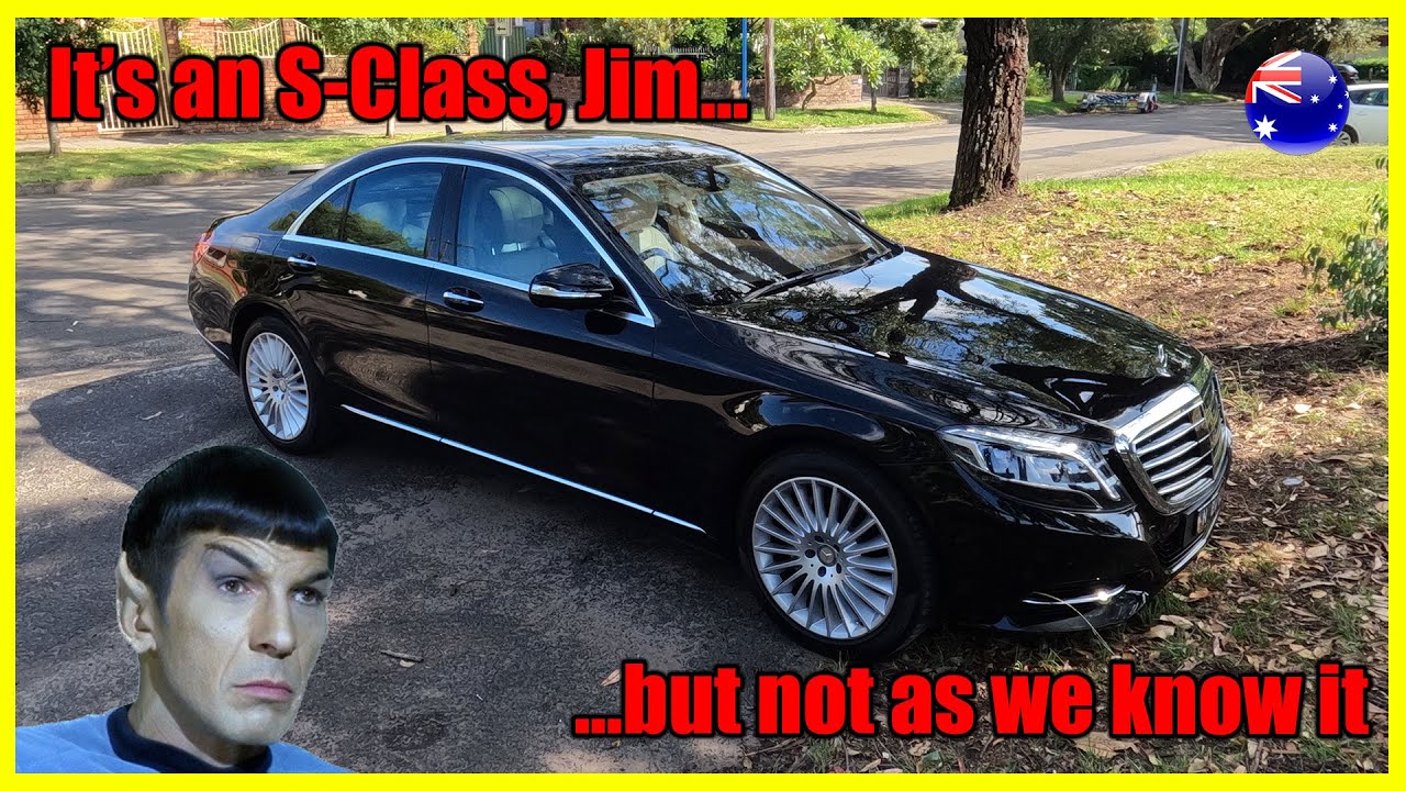 Weird 4-cylinder S-Class! Mercedes S300 Hybrid (2014) - Review and Test ...