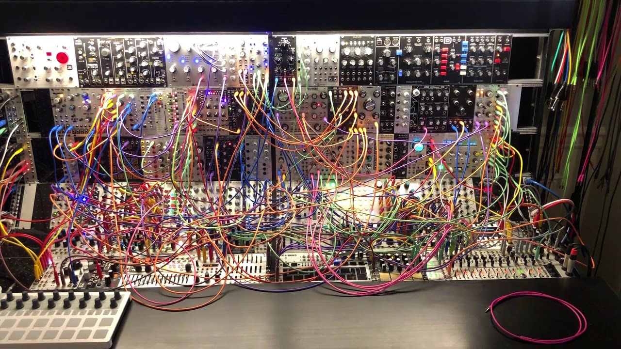 Generative Eurorack Modular Patch - Chord Progression, Arrangement and Mix Automation - YouTube